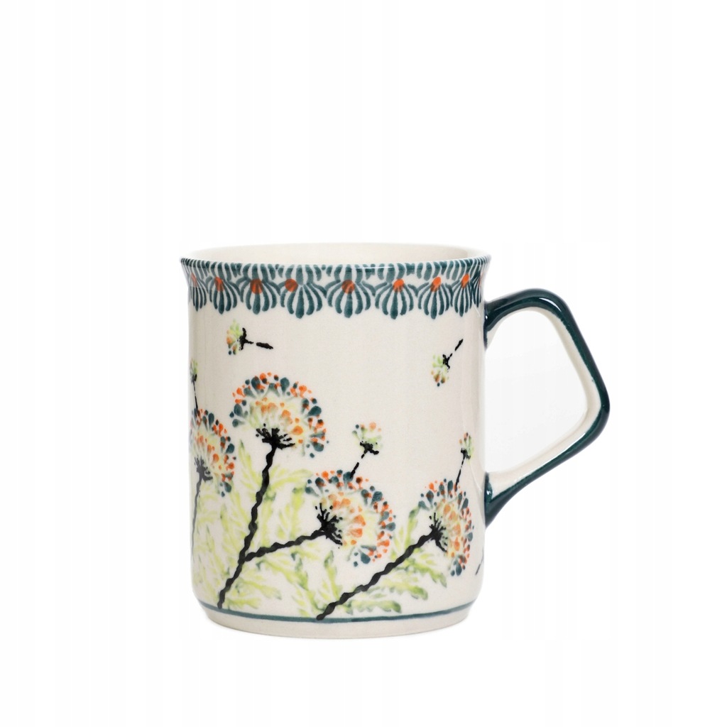 Kubek DANDELION ceramiczny 250 ml BOLESŁAWIEC - 16919399423 - oficjalne archiwum Allegro