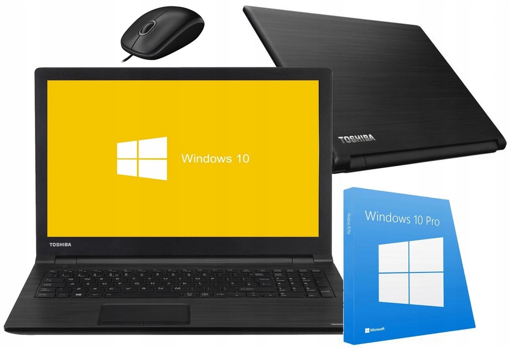 Laptop Toshiba 15,6 R50-C 8GB 500GB Win10 + Office - 13024155893 - oficjalne archiwum Allegro