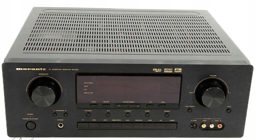 MARANTZ SR 7200 6.1 Rzadki amplituner AV Surround - 12469648159 - oficjalne archiwum Allegro