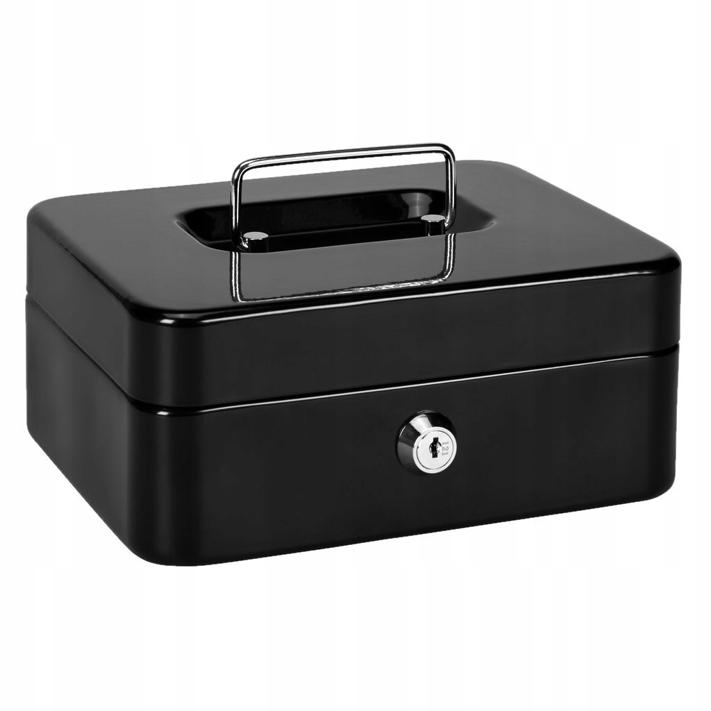 Kasetka Sejf na pieniądze bilon metalowa 2xklucz - 11622886042 ...