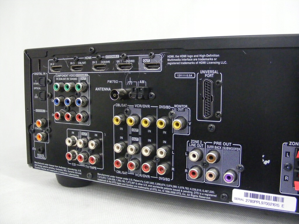 Amplituner ONKYO TX-SR507 (uszkodzony) - 12613523701 - oficjalne archiwum Allegro