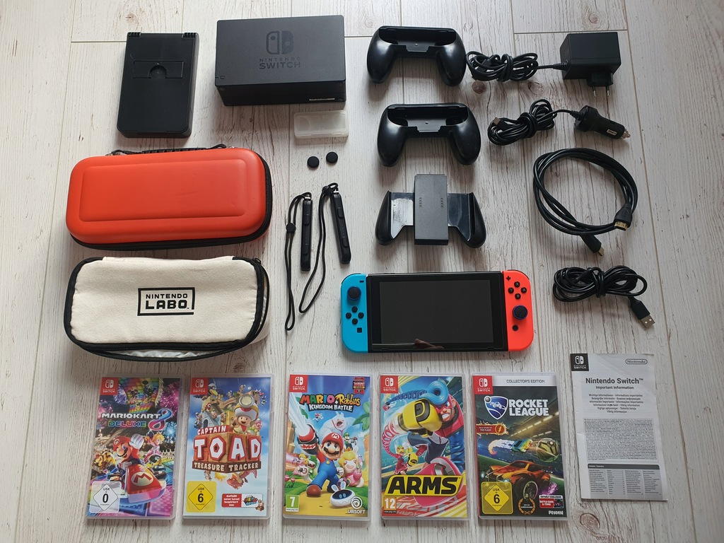 NINTENDO SWITCH - MEGA ZESTAW - SUPER !!! - 10028621483 - oficjalne ... NINTENDO SWITCH - MEGA ZESTAW - SUPER !!! - 10028621483 - oficjalne ...