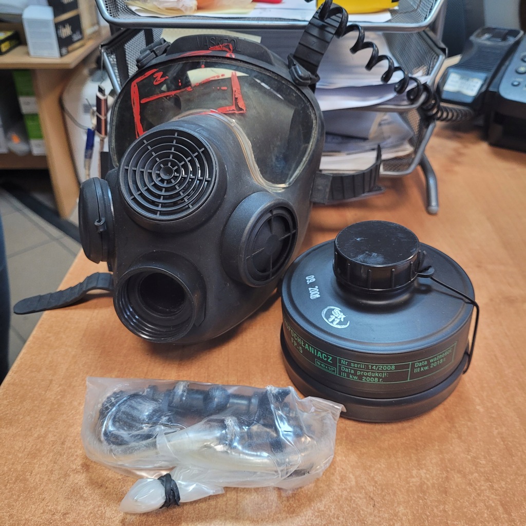 Maska przeciwgazowa filtracyjna MP-5 MASKPOL #1 - 13456819052 - oficjalne archiwum Allegro