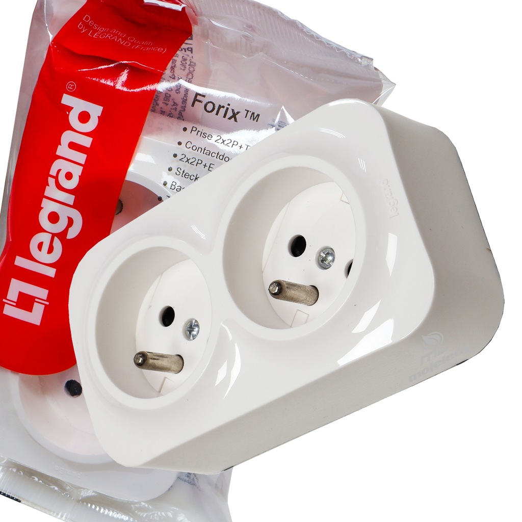FORIX Legrand Gniazdo podwójne 782439 natynkowe - 13488461881 ...