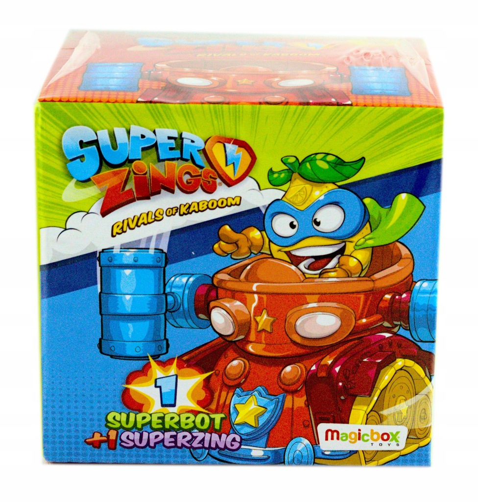 SUPER ZINGS SUPERBOT ROBOT FIGURKA - 9258890475 - oficjalne archiwum ...