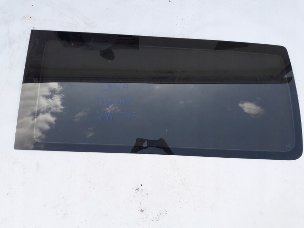 SZYBA LEWA TYLNIA VW T5 - 8472592496 - oficjalne archiwum Allegro