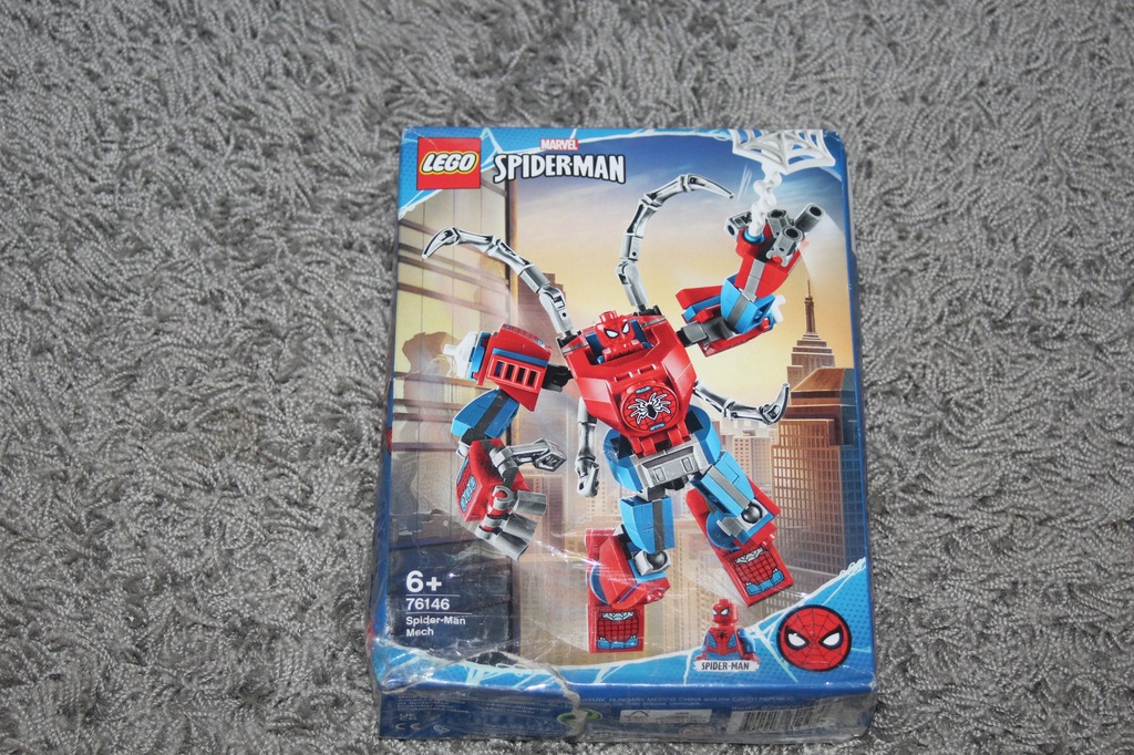 LEGO SPIDER-MAN 76146 MECH SPIDER-MANA - 11421812995 - oficjalne ...
