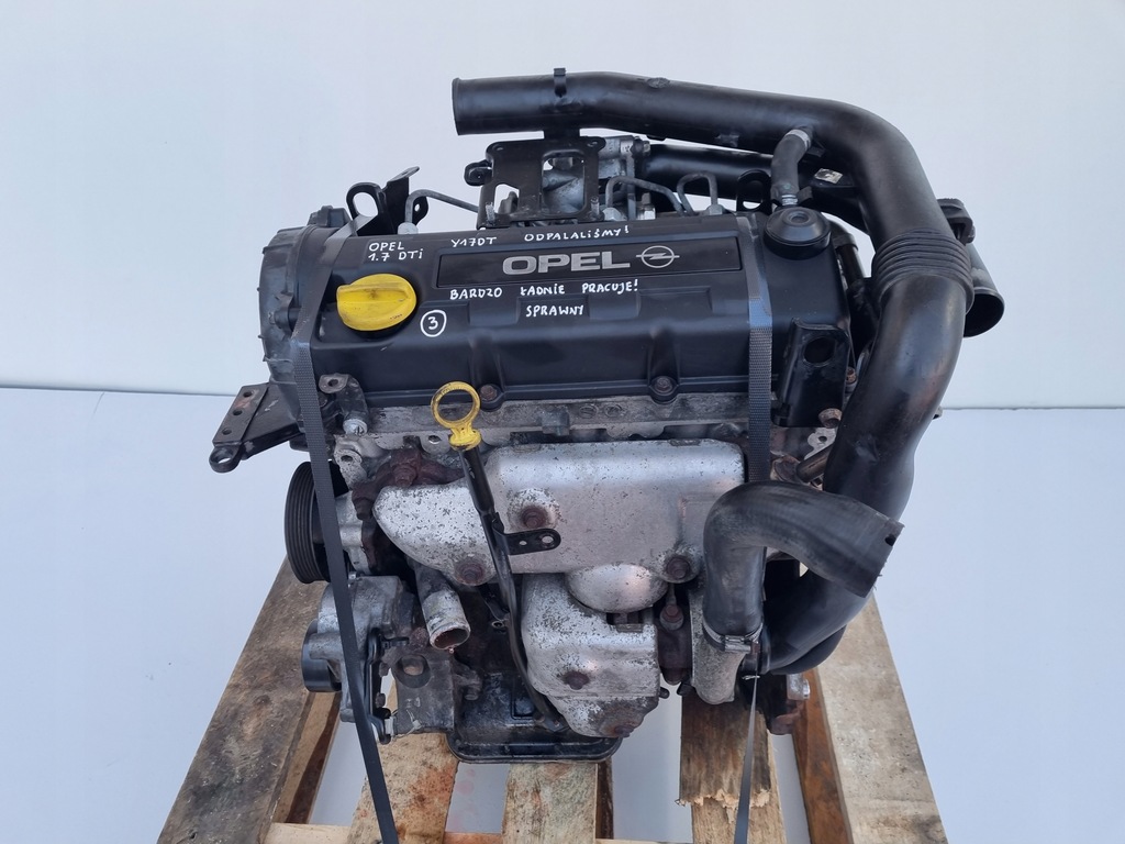 SILNIK Opel Combo C 1.7 DTI 75KM sprawny Y17DT - 13441699987 ...