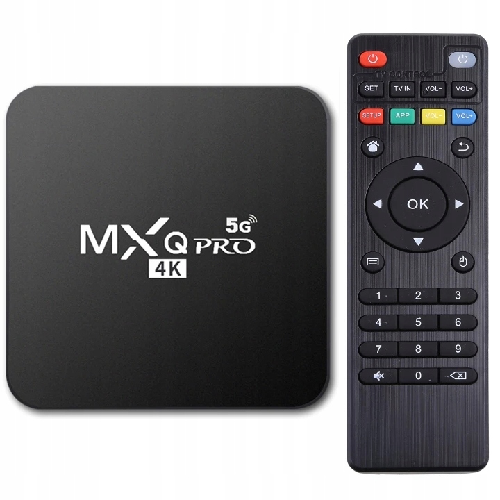 SMART TV BOX 8GB MXQ PRO 4K DEKODER ANDROID 9.0 - 12626473454 ...