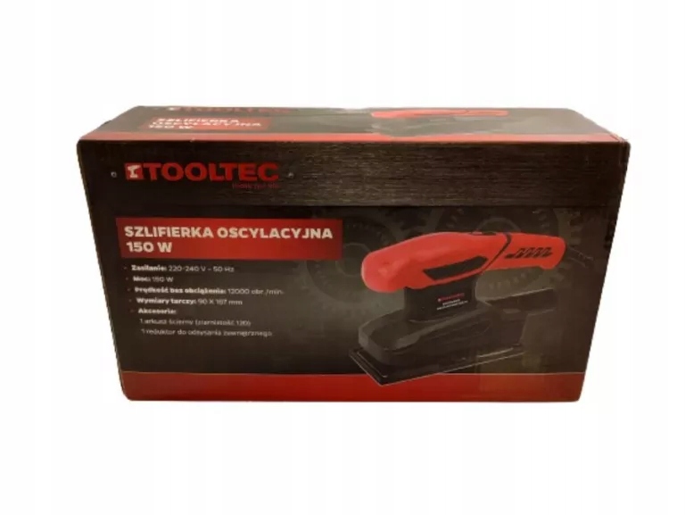 SZLIFIERKA OSCYLACYJNA 150W TOOLTEC - 12742102068 - oficjalne archiwum ...