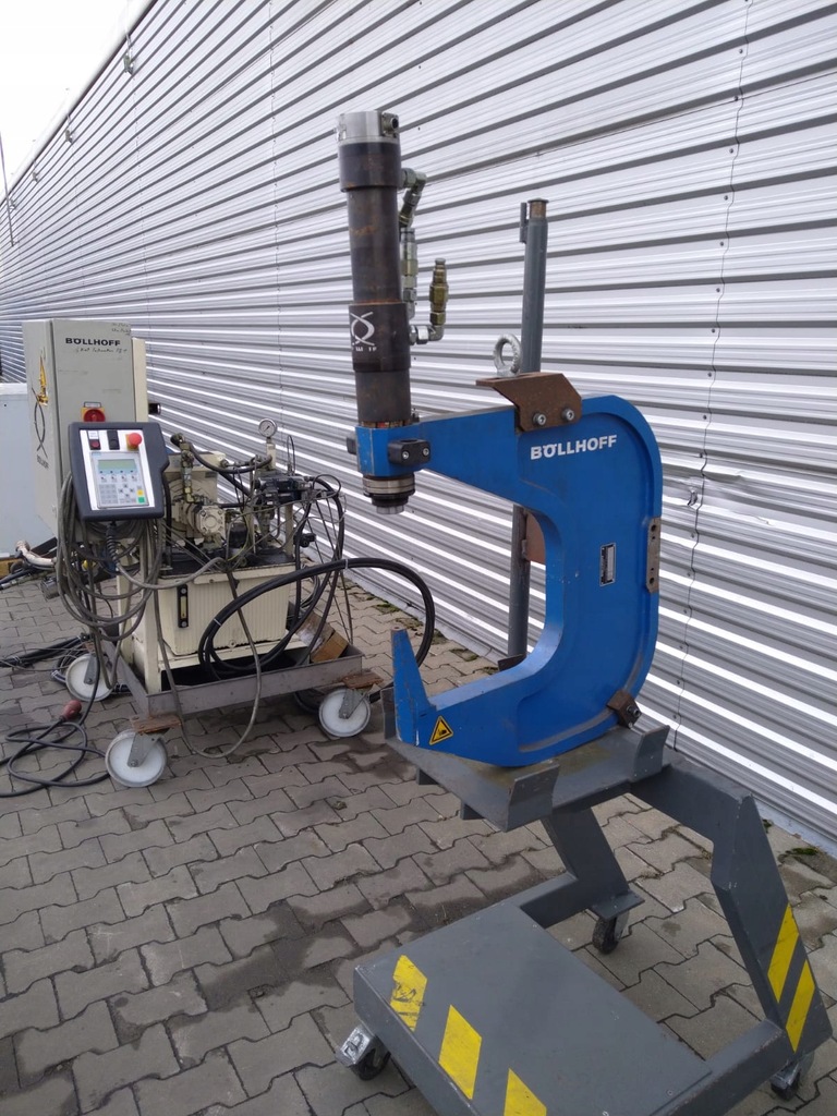 Prasa Klinczarka bollhoff przetłoczenie nitownica - 12762389182 - oficjalne archiwum Allegro