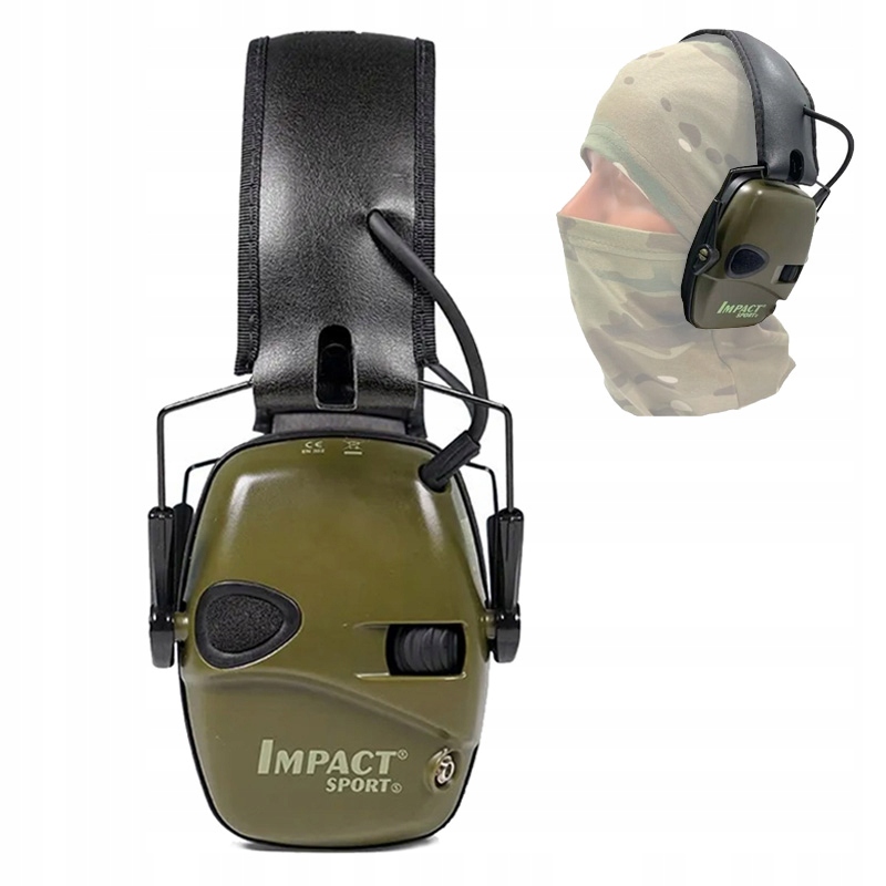 Słuchawki Ochronne Aktywne Strzeleckie Ochronniki - 15403336459 - oficjalne archiwum Allegro