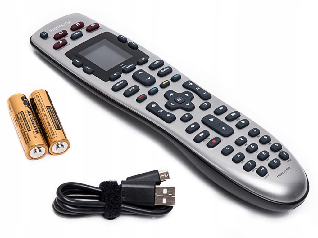 NOWY PILOT UNIWERSALNY LOGITECH HARMONY 650 - 7509634038 - oficjalne archiwum Allegro