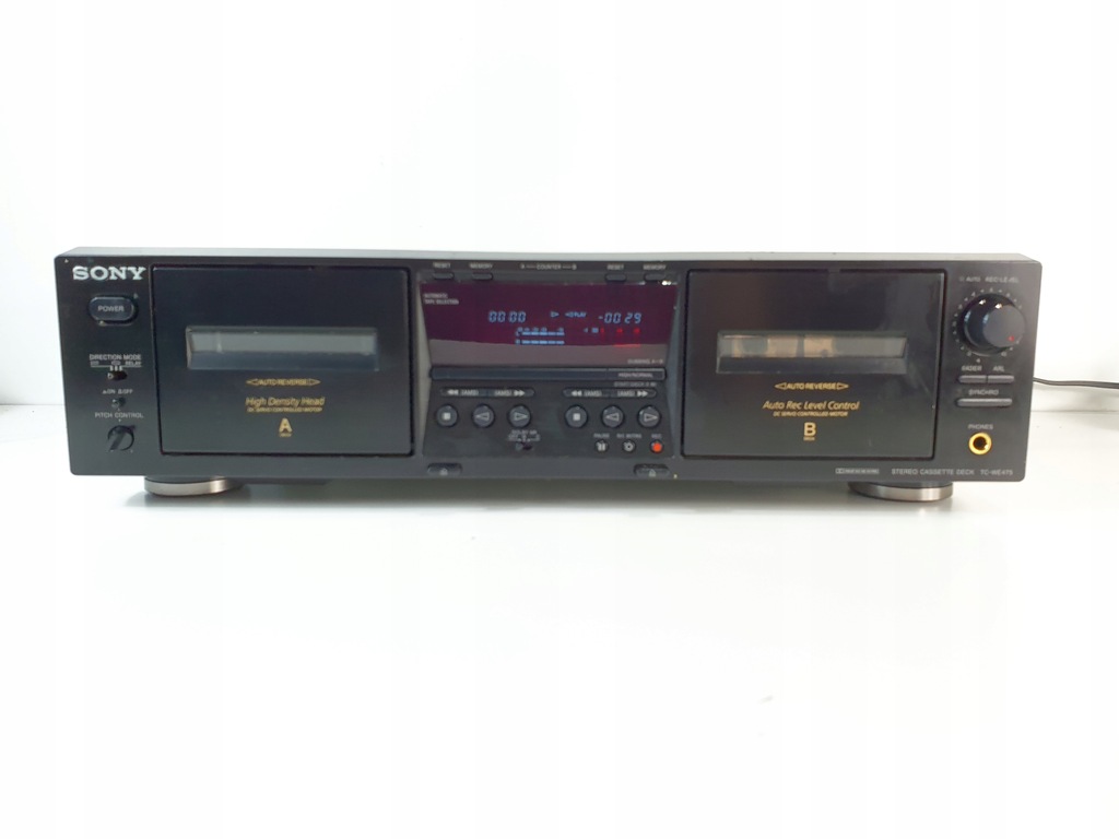 Sony TC WE475 475 dwukasetowy magnetofon deck - 10623317174 - oficjalne ...