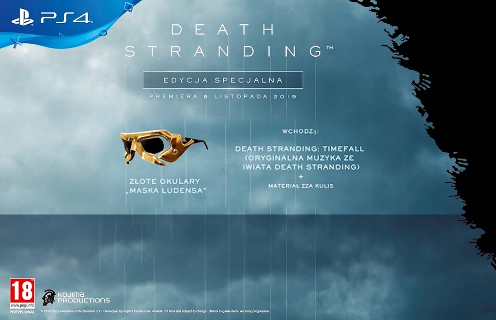 DEATH STRANDING KOD DLC / DODATEK /OSTATNIA SZTUKA - 8680344061 ...