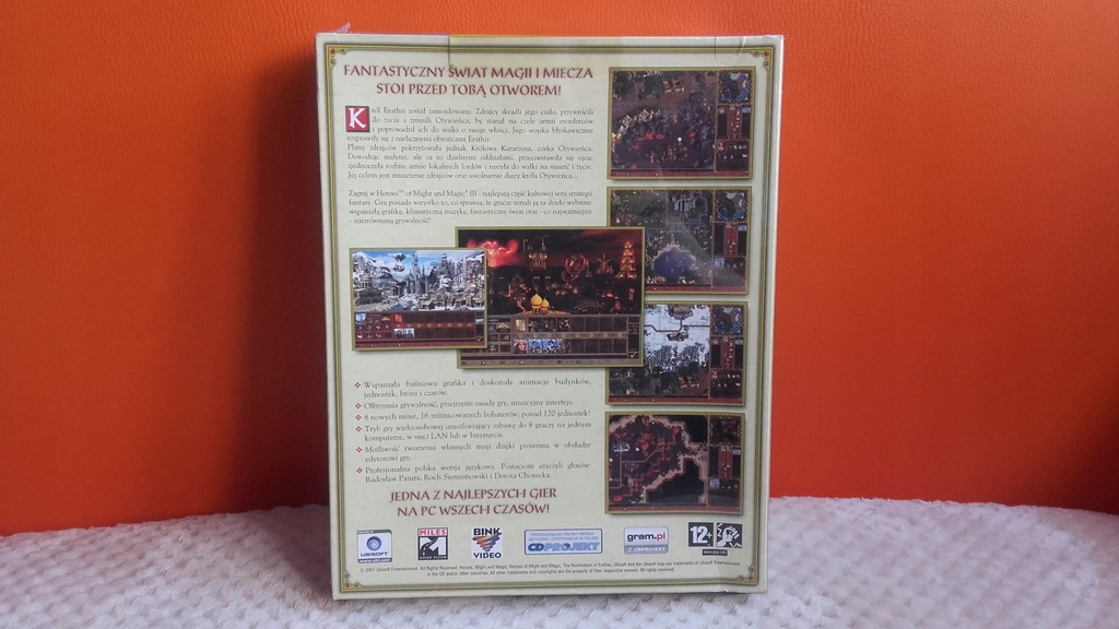 Heroes of Might and Magic III Big Box NOWE !!! - 7855663329 - oficjalne ...