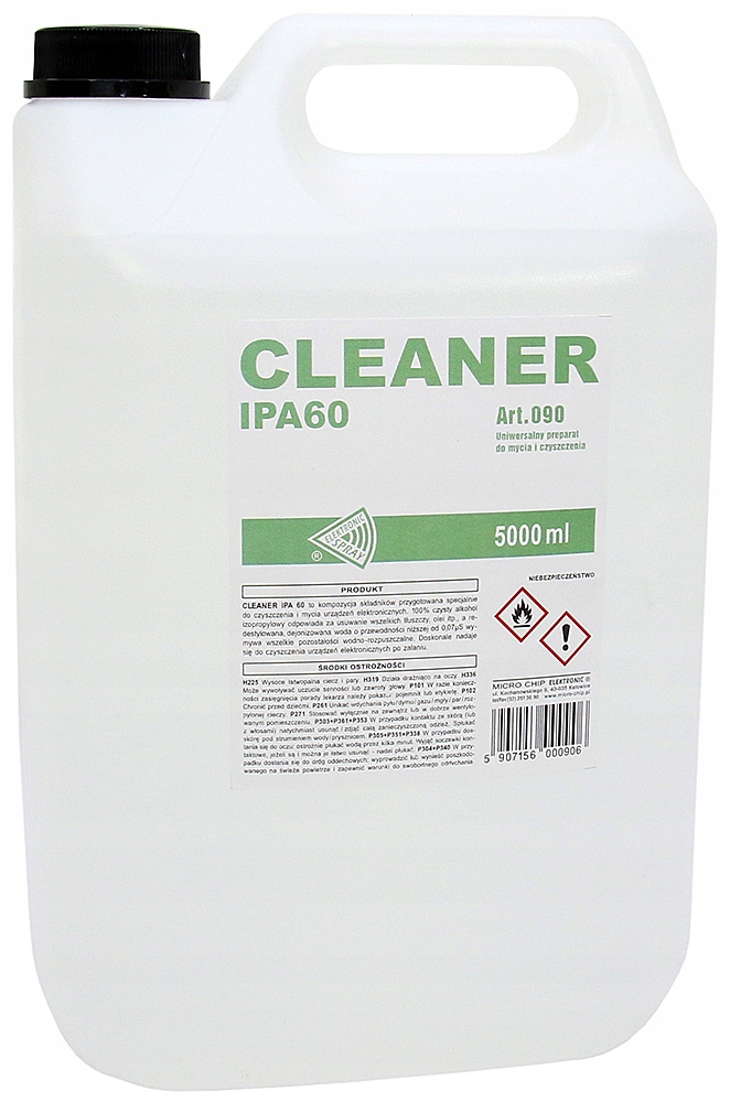 IPA 60 PREPARAT PIERWSZEJ POMOCY PO ZALANIU 5L - 12229395900 - oficjalne archiwum Allegro