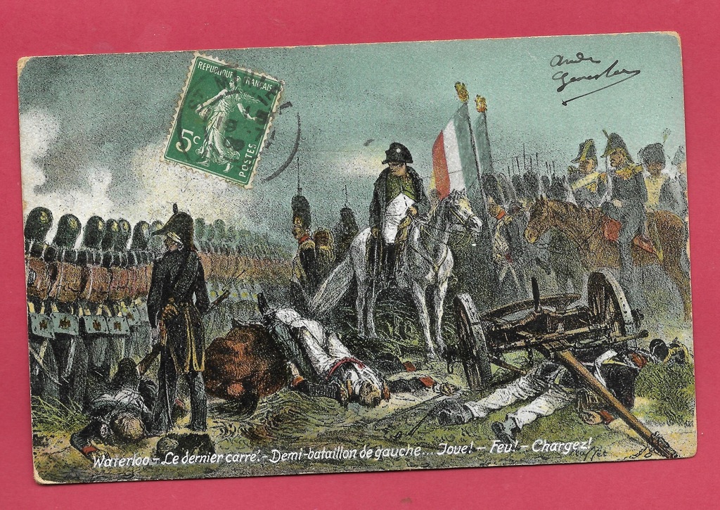 Bitwa pod Waterloo Napoleon wojsko konie - 11175925925 - oficjalne ...