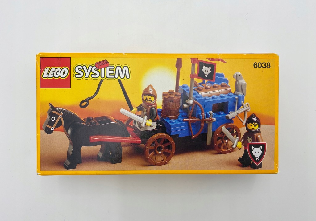 Lego 6038 Castle Zamek MISB nowy Wolfpack Renegade - 11097280782 ...