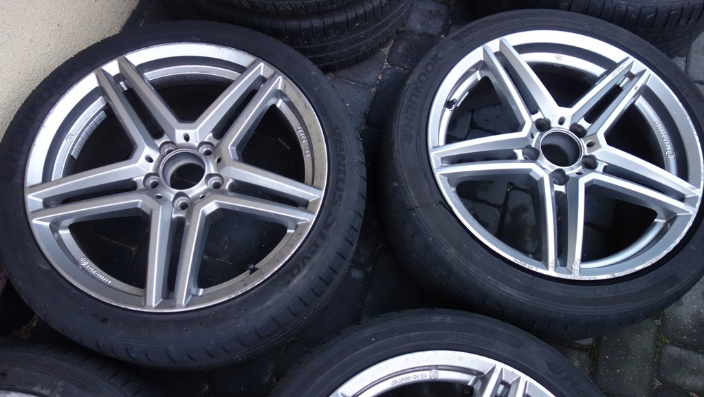 FELGI ALUMINIOWE MERCEDES W212 , W211 Z OPONAMI ET52,5 OPONY 245/40/18 - 15310383365 - oficjalne ...