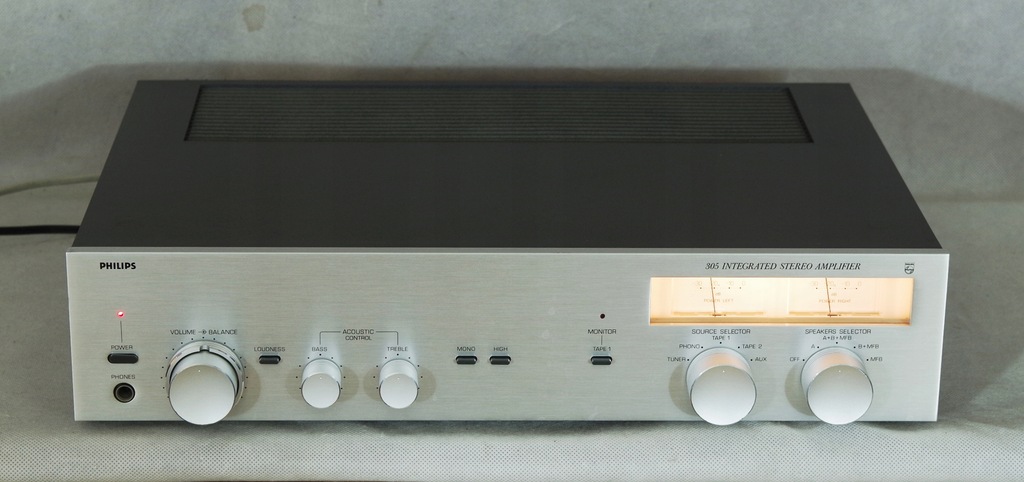 Philips 305, Philips AH-305, WZMACNIACZ stereo - 10944888084 ...