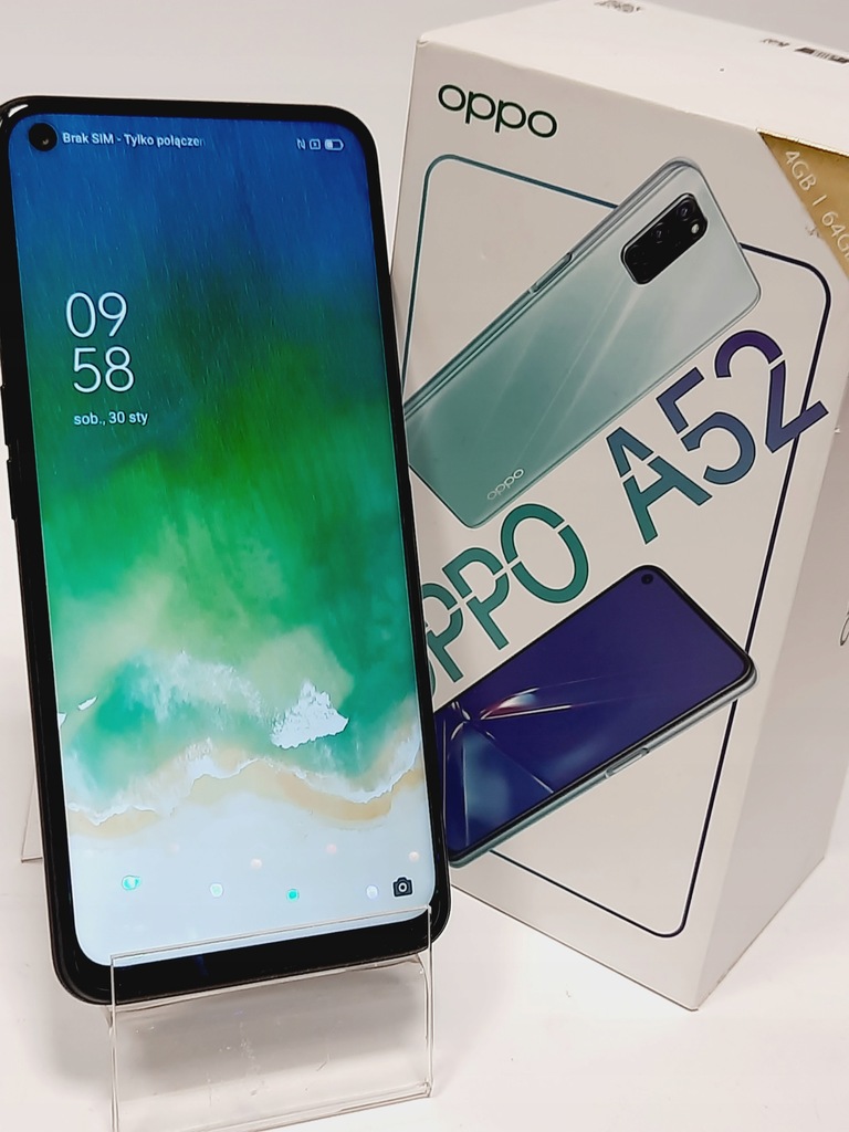Smartfon Oppo A52 CPH2069 DualSIM 4/64 GB czarny - 11586957008 ...