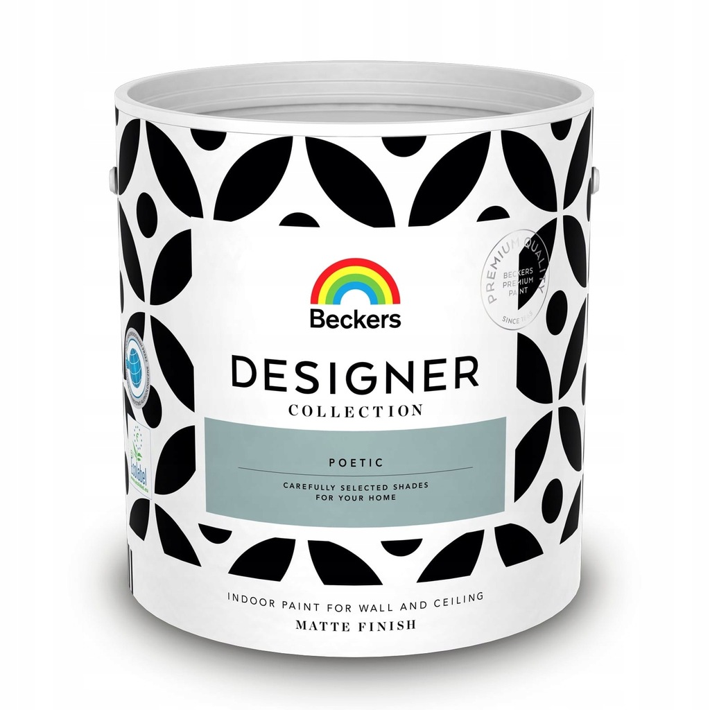 FARBA BECKERS DESIGNER COLLECTION 2,5L SNOW - 9225386497 - oficjalne archiwum Allegro