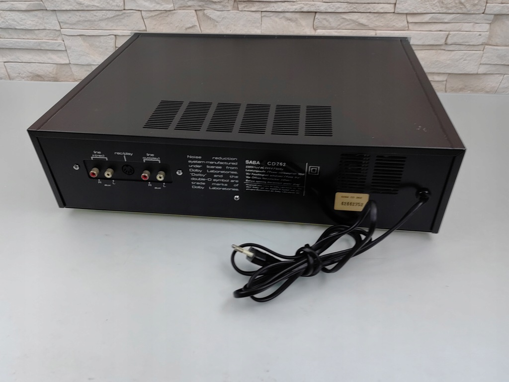 SABA CD-262 Piękny magnetofon kasetowy vintage - 13494464581 ...