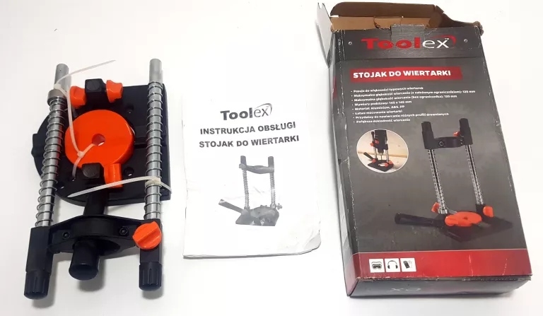 STOJAK DO WIERTARKI TOOLEX - 12763080220 - oficjalne archiwum Allegro