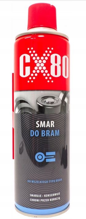 CX80 SMAR DO BRAM przesuwne roletowe pionowe 500ml - 10523269476 - oficjalne archiwum Allegro