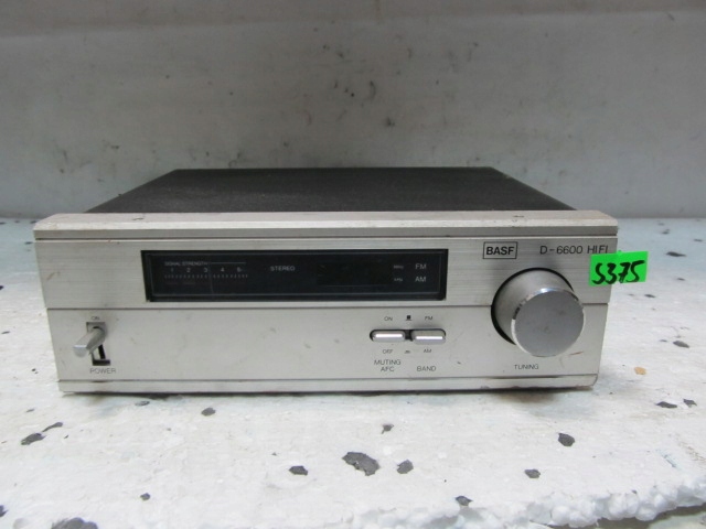 TUNER BASF D-6600 - NR S375 - 14258751737 - oficjalne archiwum Allegro