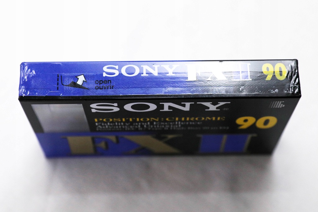 SONY FX II C-90 CHROME *NOWA, UNIKAT, JAPAN, TANIO - 12836117105 ...