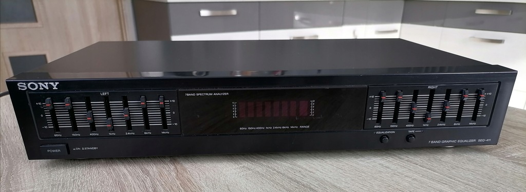 SONY SEQ-411 #Korektor #7 Pasm #Equalizer - 11933771110 - oficjalne ...