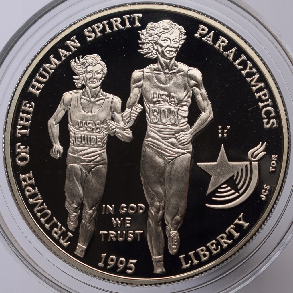 1995 USA Paraolimpiada Atlanta - Biegi - 1 dollar - 12195503957 ...