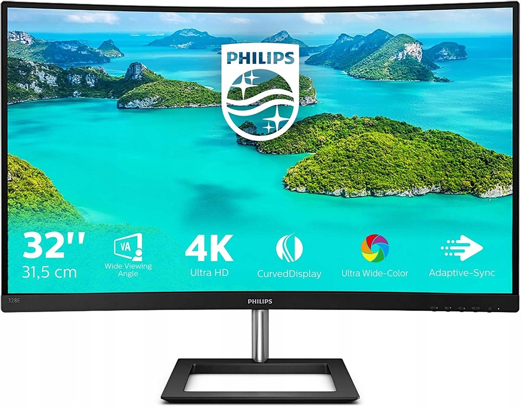 Monitor LED Philips 328E1CA/00 31,5 " - 13045531544 - oficjalne ...