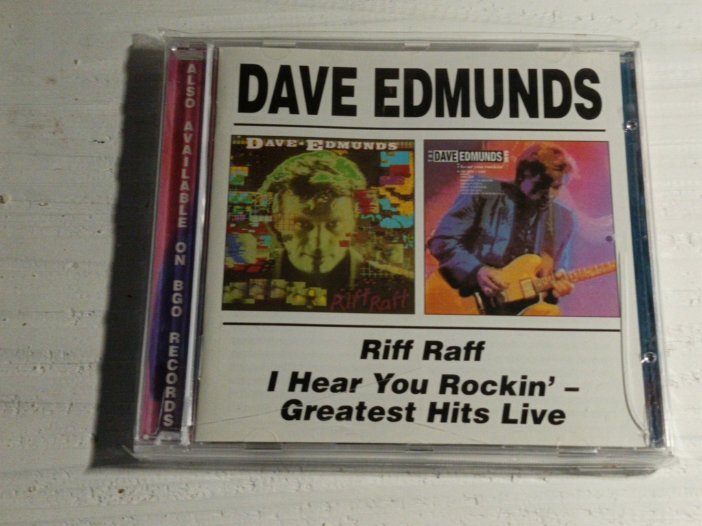 DAVE EDMUNDS - RIFF RAFF / I HEAR YOU ROCKIN' - GREATEST HITS LIVE ...