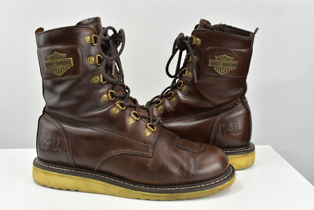 BUTY HARLEY DAVIDSON SKÓRA MOTOR ROZ 41 WKL 27CM - 14316697554 ...