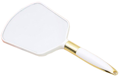 LUSTERKO Z RĄCZKĄ lustro kosmetyczne do ręki - 7421460265 - oficjalne ...