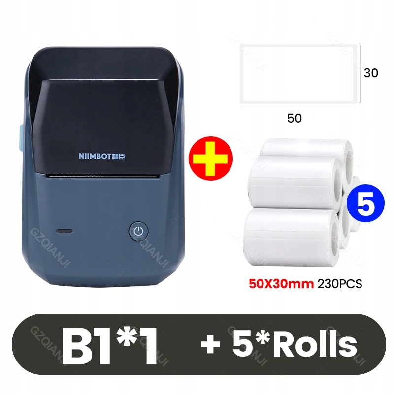 Niimbot Label Printer B1 B21 Portable Handheld Thermal Printer Mini Barcode - 15693981198 ...