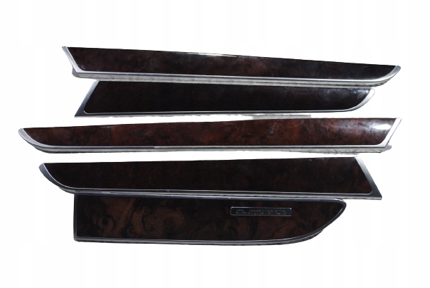LISTWY DEKORY KOKPITU DREWNO AUDI A6 C6 QUATTRO - 13437215134 ...