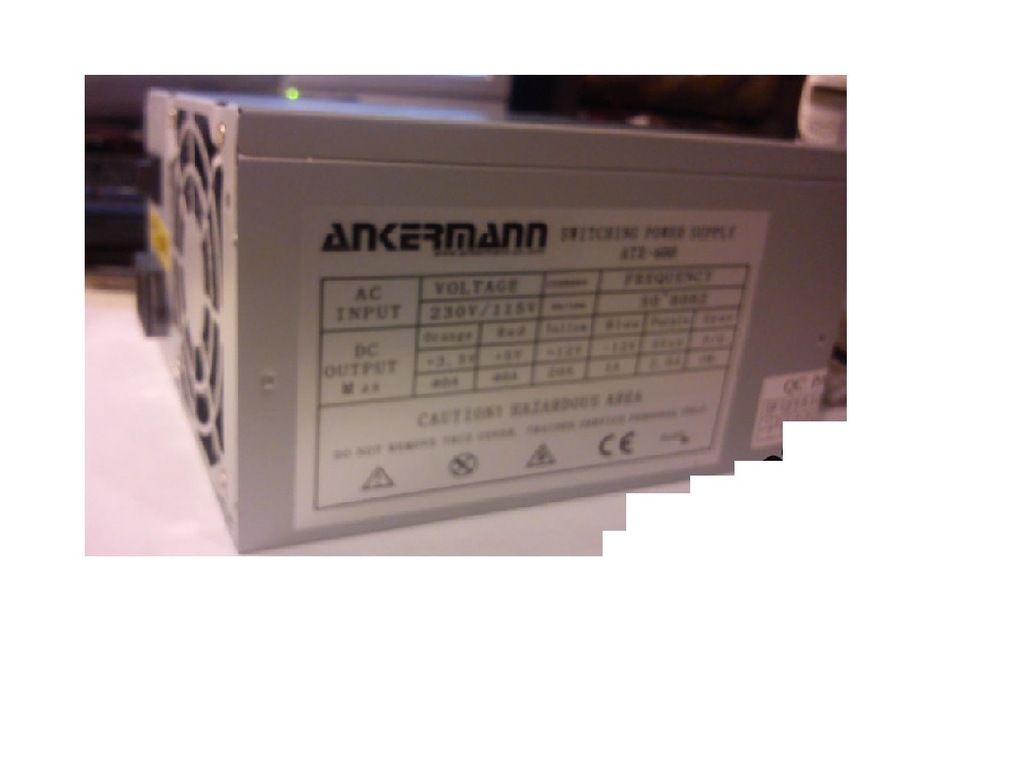 600W MOCNY ANKERMANN +3,3V 40A +5V 40A +12V 20A - 13659284172 ...