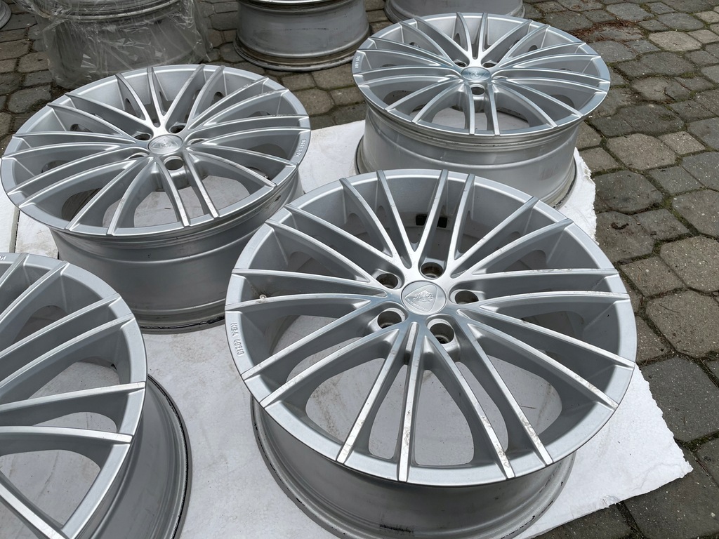 4 ALUFELGI 8Jx18 Aluett Bawaria KBA 48218 5X112 VW - 9948769174 ...