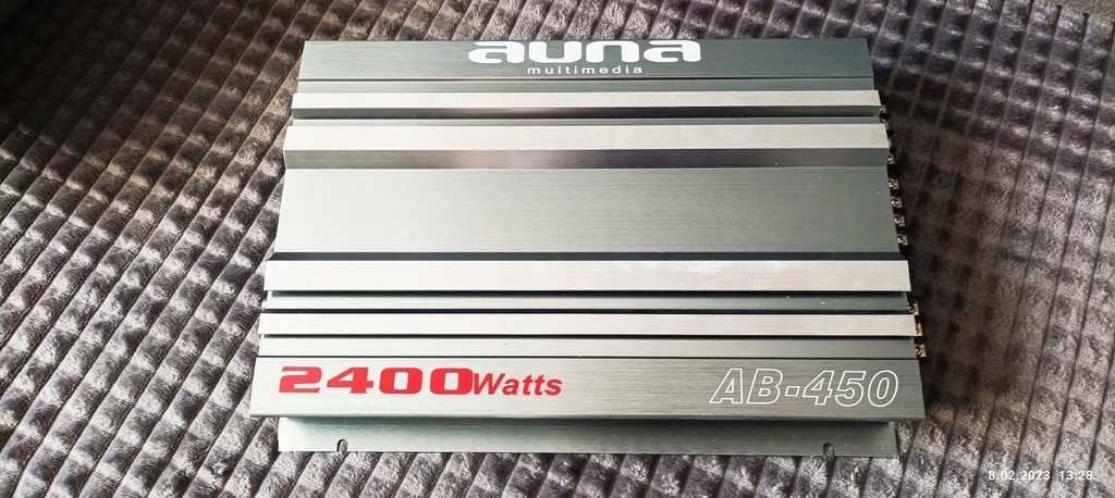 Wzmacniacz samochodowy 4-kanałowy Auna AB-450 - 13286521507 - oficjalne archiwum Allegro