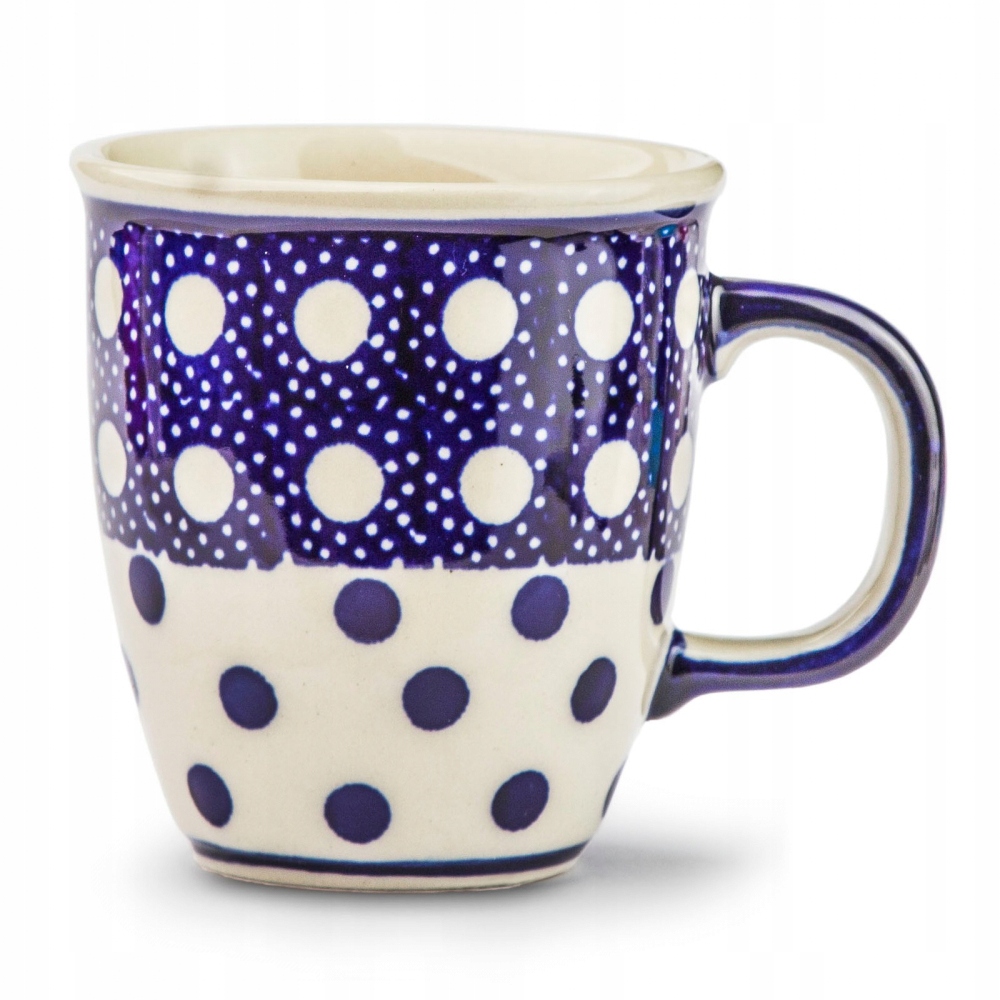 Kubek Bolesławiec 300 ml - dek. AS52 - 12710235541 - oficjalne archiwum Allegro