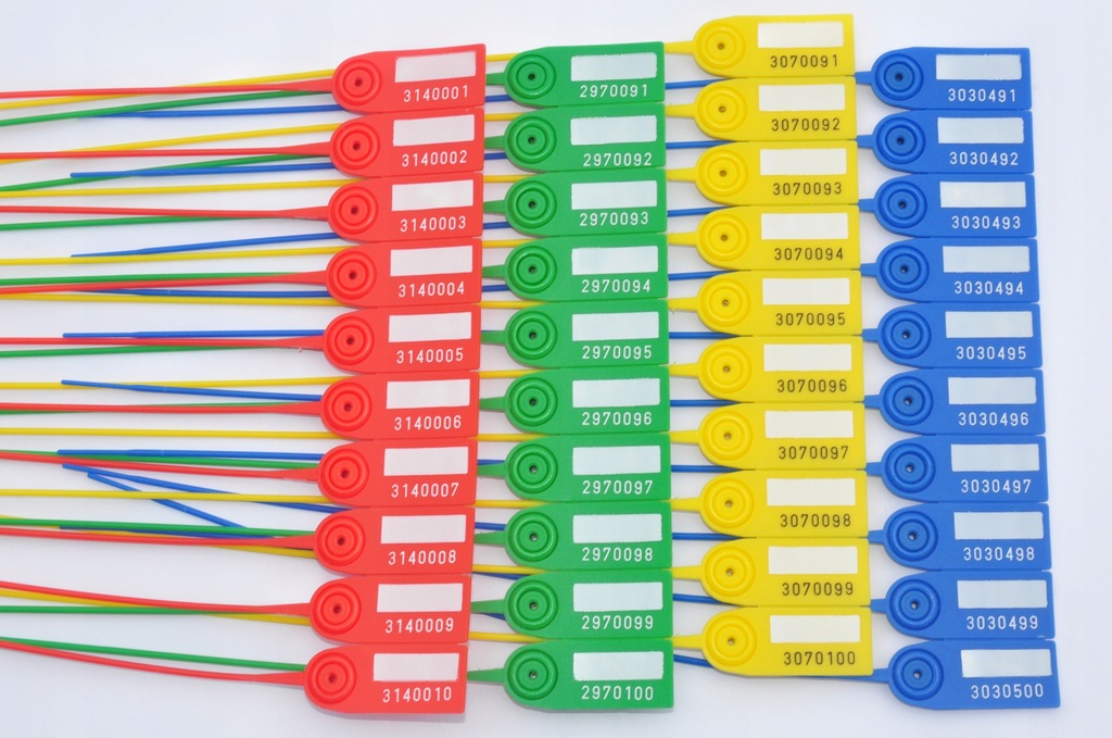 Plomba, plomby zabezpieczające, plastikowe - 11287222569 - oficjalne ...