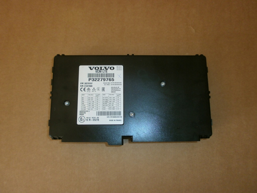MODUŁ VCM VOLVO XC90 XC60 V60 V90 S90! - 12492904932 - oficjalne ...