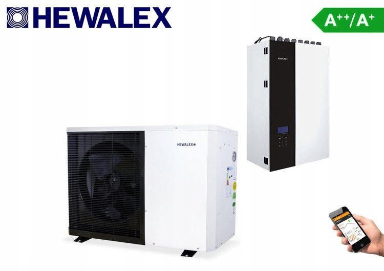 Pompa Ciepła Powietrzna PCCO MONO 10 KW HEWALEX - 9564268487 ...