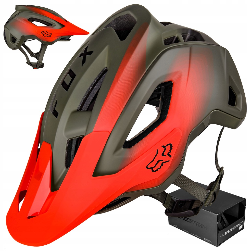 KASK FOX SPEEDFRAME PRO FADE HLMT OLIVE 59-63 / L - 11847968031 ...