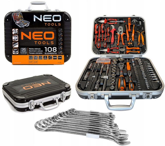 NEO ZESTAW NARZĘDZI DLA ELEKTRYKA GRATIS 01-310 - 10642834665 ...