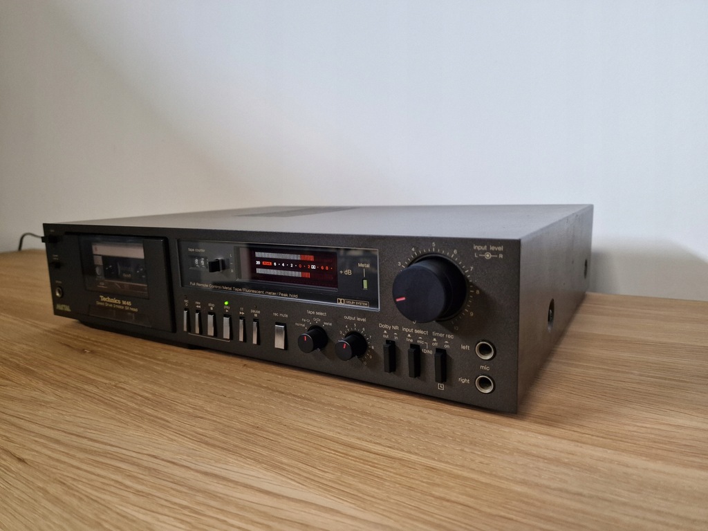 TECHNICS RS-M45 MAGNETOFON KASETOWY TOP SPRAWNY!!! - 13661060796 ...